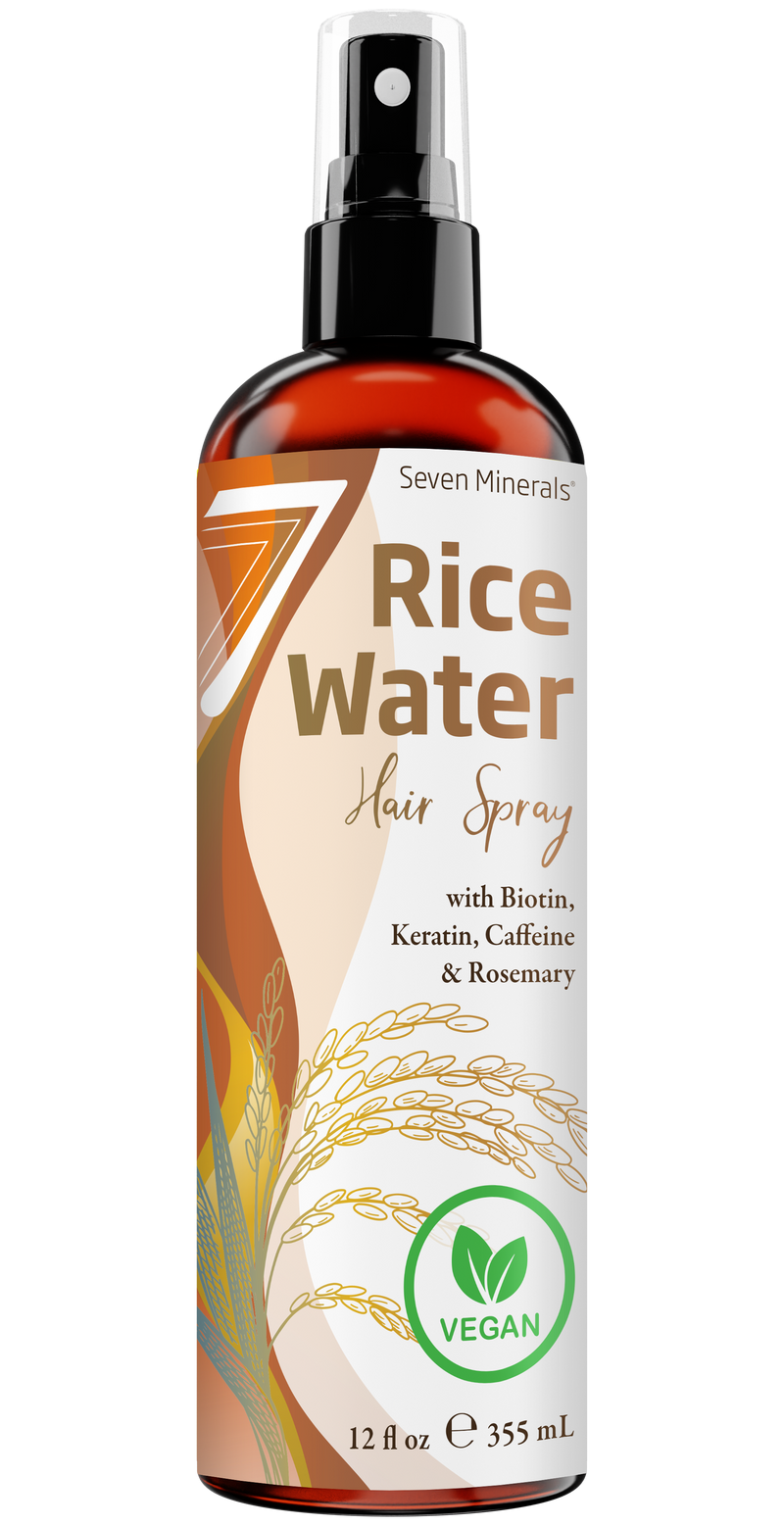 Rice Water Spray 4oz Biotin - Seven Minerals