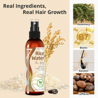 Rice Water Spray 4oz Biotin - Seven Minerals